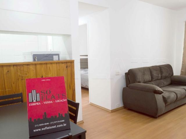 Flat para Aluguel com 1 quartos, 42 m² por R$ 1.880