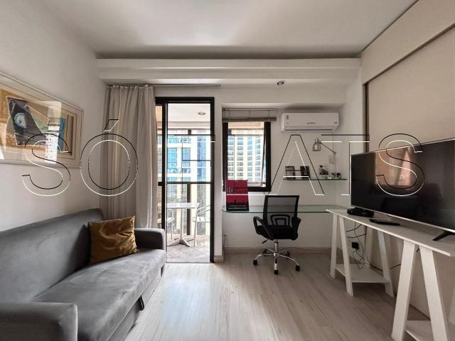 Flat para Aluguel com 1 quartos, 42 m² por R$ 2.375