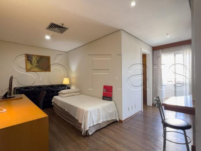 Flat para Aluguel com 1 quartos, 43 m² por R$ 3.100