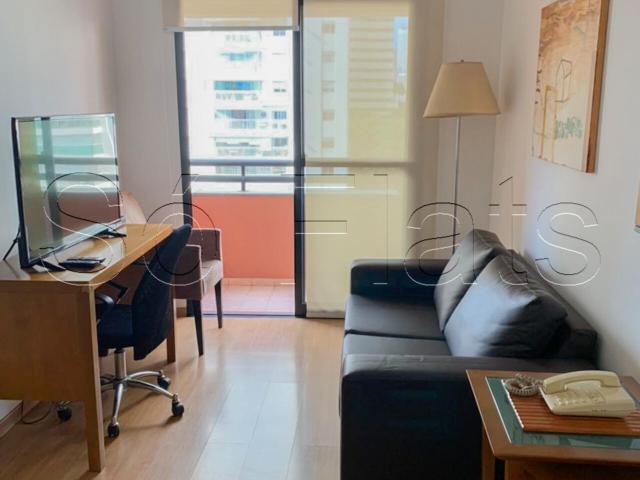 Flat para Aluguel com 1 quartos, 43 m² por R$ 4.200