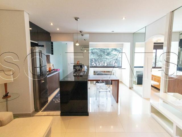 Flat para Aluguel com 1 quartos, 55 m² por R$ 2.900