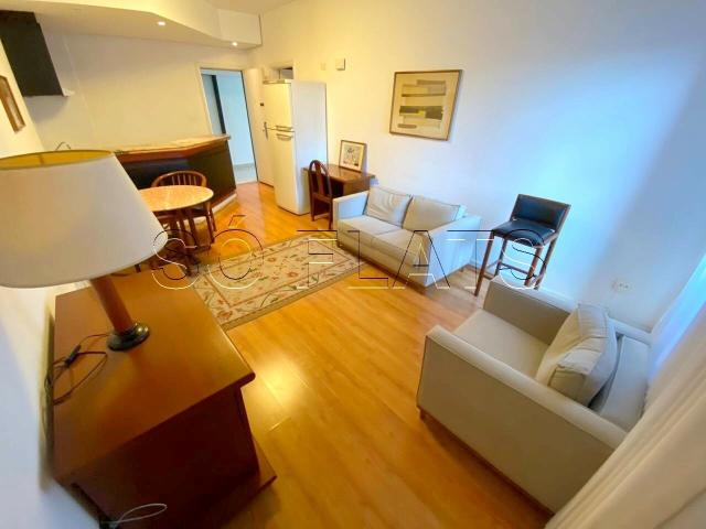 Flat para Aluguel com 1 quartos, 55 m² por R$ 7.800