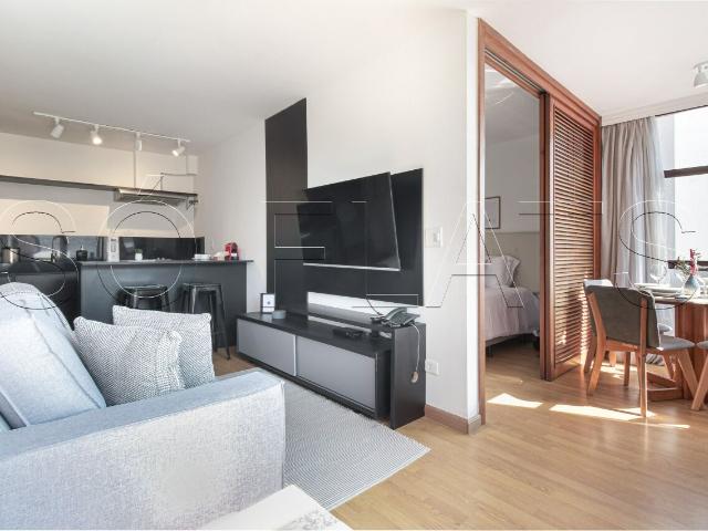 Flat para Aluguel com 1 quartos, 55 m² por R$ 5.900