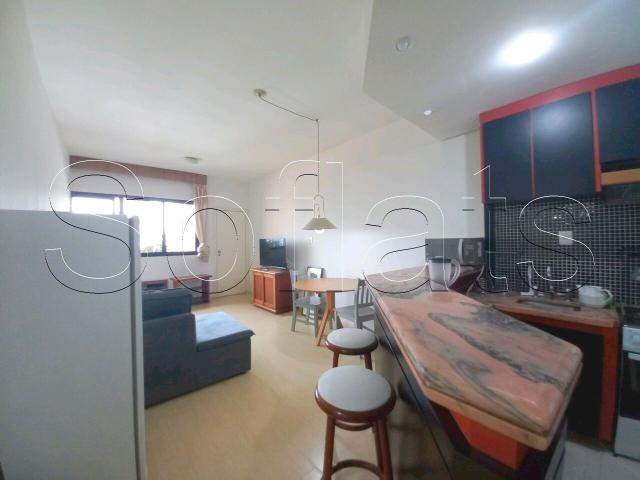 Flat para Aluguel com 1 quartos, 55 m² por R$ 6.800