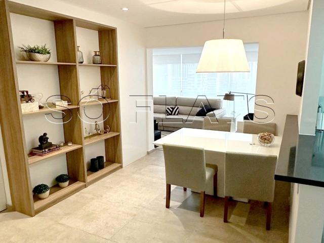 Flat para Aluguel com 1 quartos, 55 m² por R$ 6.300