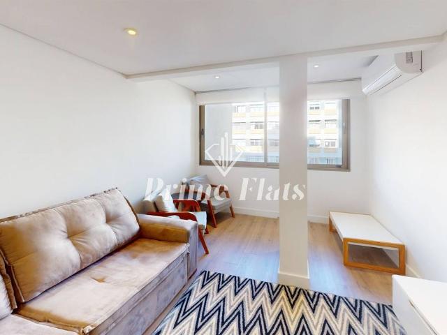 Flat para Aluguel com 1 quartos, 56 m² por R$ 4.061