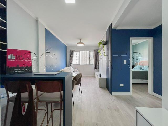 Flat para Aluguel com 1 quartos, 50 m² por R$ 4.710