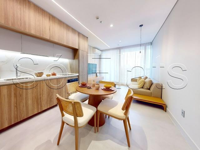 Flat para Aluguel com 1 quartos, 60 m² por R$ 17.100