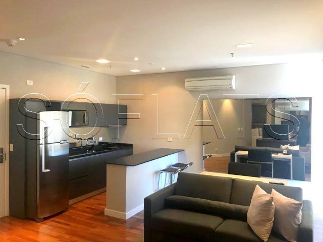 Flat para Aluguel com 1 quartos, 62 m² por R$ 10.575