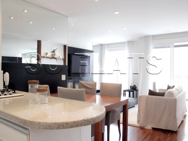 Flat para Aluguel com 1 quartos, 78 m² por R$ 11.900