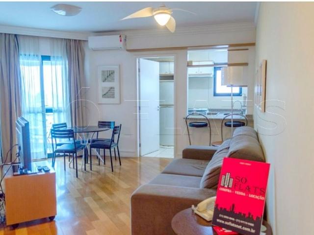 Flat para Aluguel com 2 quartos, 60 m² por R$ 3.400