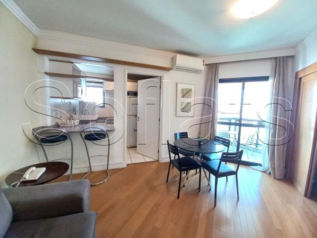 Flat para Aluguel com 2 quartos, 60 m² por R$ 4.200
