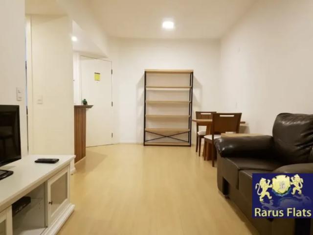 Flat para locação na Vila Nova Conceição Edifício Contemporâneo Cód. DCZ04498