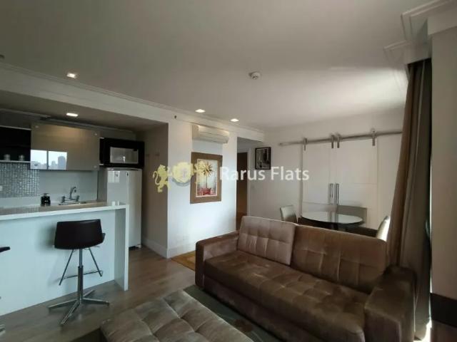 Flat para locação no Itaim Bibi Edifício Clarion Cód. DRA14903