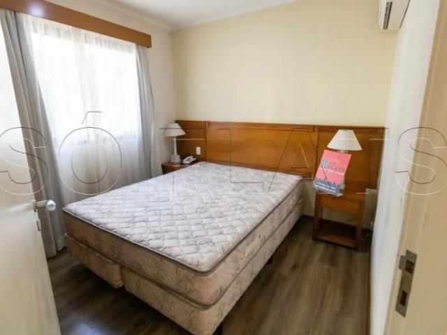 Flat para locação no Quality Alvorada contendo 52m², 2 dormitórios e 1 vaga de garagem
