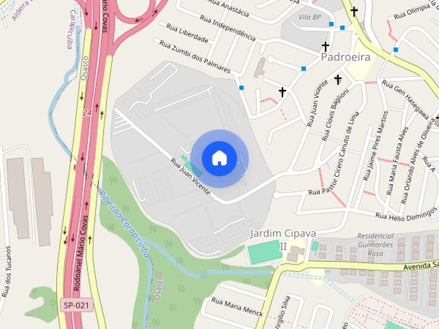 Flat para Locação em Barueri, Alphaville Centro Industrial e Empresarial/Alphaville 1 dormitório, 1 suíte, 1 vaga