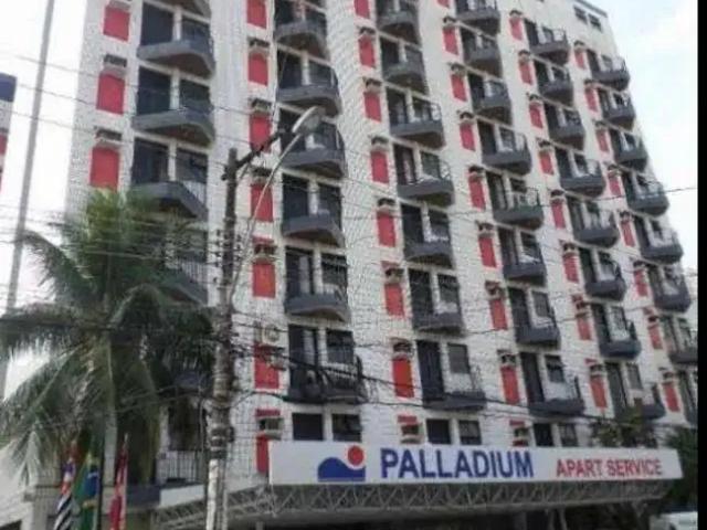 Flat para Locação em São Vicente/SP Centro 1 Quartos
