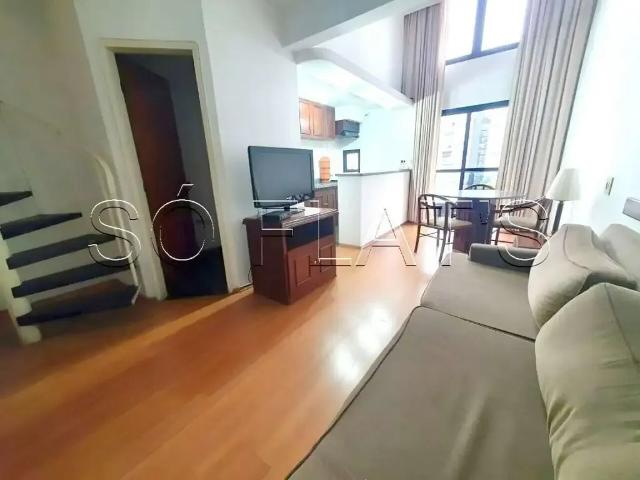 Flat para Locação em São Paulo/SP Moema 2 Quartos