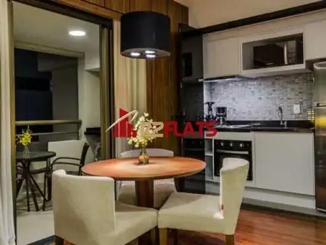 Flat para Locação em São Paulo/SP Brooklin Paulista 1 Quartos