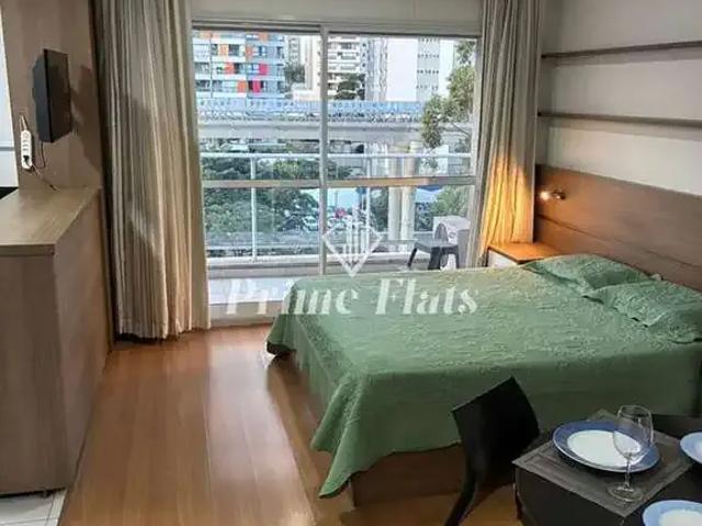 Flat para Locação em São Paulo/SP Brooklin Paulista 1 Quartos