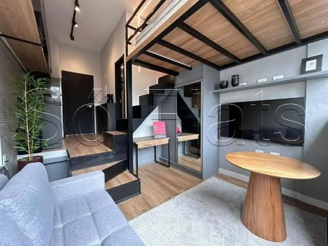 Flat para Locação em São Paulo/SP Brooklin Paulista 1 Quartos