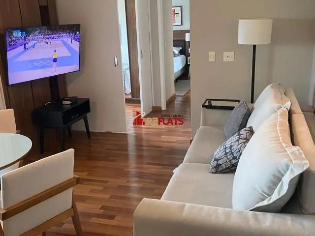 Flat para Locação em São Paulo/SP Brooklin Paulista 2 Quartos