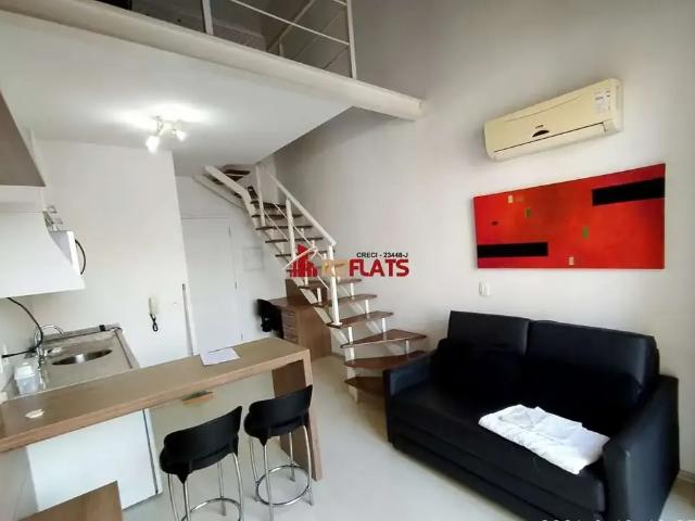 Flat para Locação em São Paulo/SP Brooklin 1 Quartos