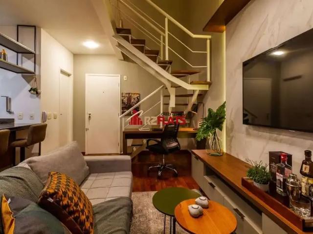 Flat para Locação em São Paulo/SP Brooklin 1 Quartos