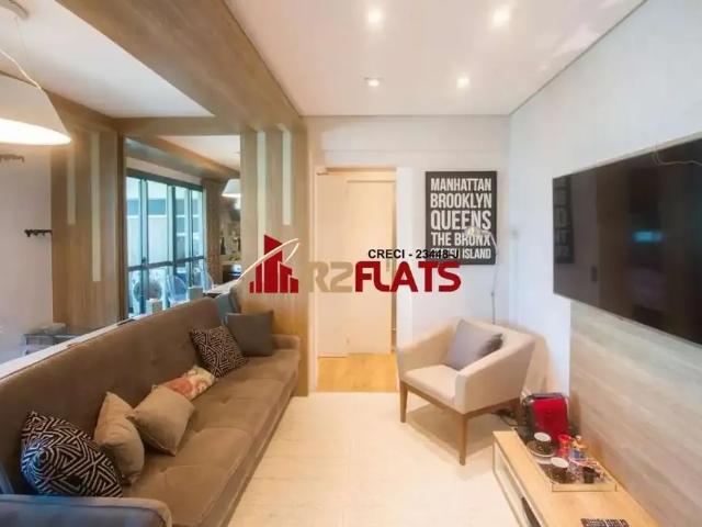 Flat para Locação em São Paulo/SP Brooklin 1 Quartos