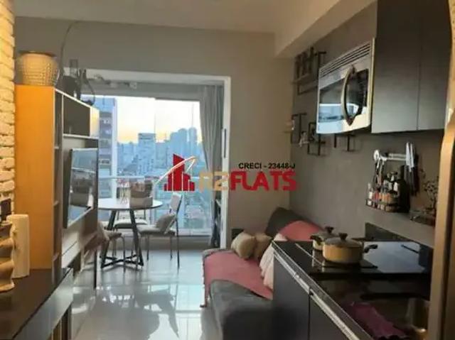 Flat para Locação em São Paulo/SP Brooklin 1 Quartos
