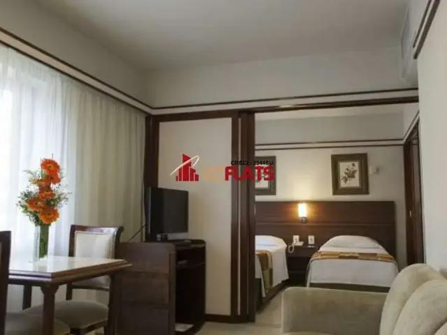Flat para Locação em São Paulo/SP Brooklin 1 Quartos