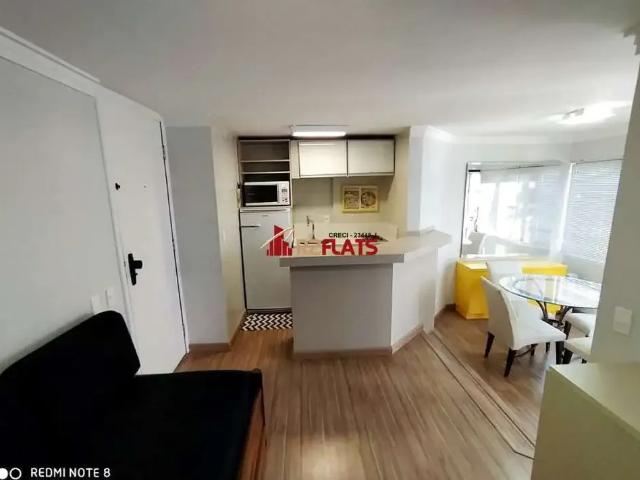 Flat para Locação em São Paulo/SP Brooklin 1 Quartos