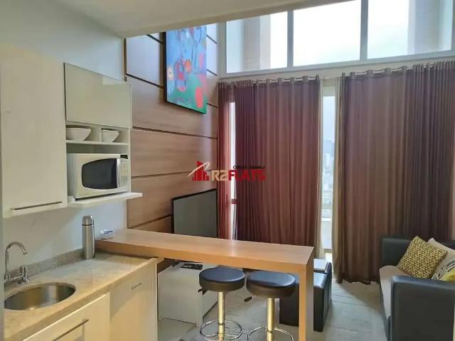 Flat para Locação em São Paulo/SP Brooklin 1 Quartos