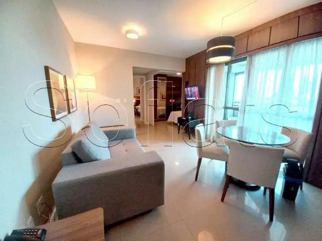 Flat para Locação em São Paulo/SP Brooklin Novo 2 Quartos