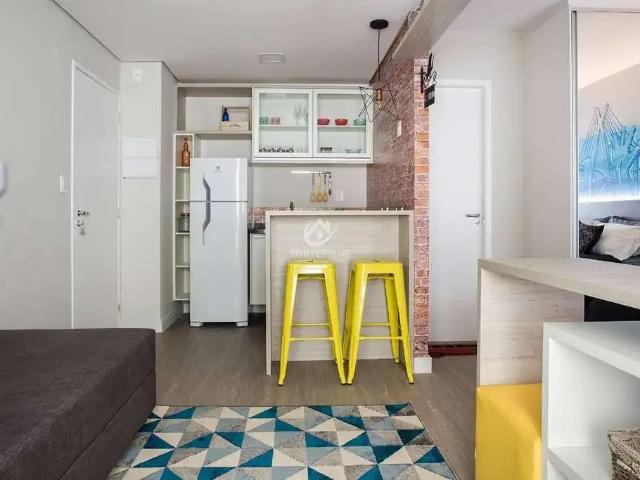 Flat para Locação em São Paulo/SP Campo Belo 1 Quartos