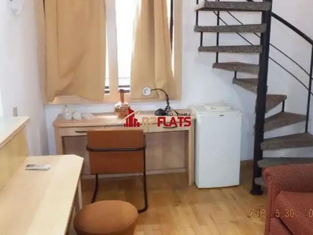 Flat para Locação em São Paulo/SP Itaim Bibi 1 Quartos