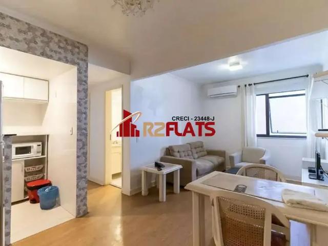 Flat para Locação em São Paulo/SP Jardim Paulista 1 Quartos