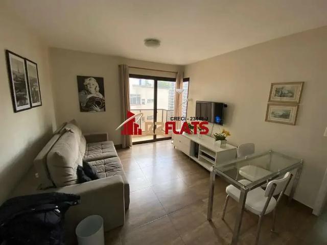 Flat para Locação em São Paulo/SP Jardim Paulista 1 Quartos