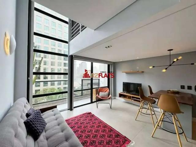 Flat para Locação em São Paulo/SP Vila Olímpia 1 Quartos