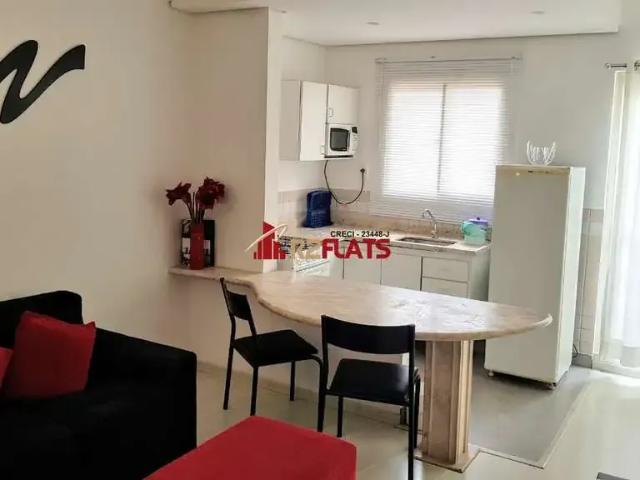 Flat para Locação em São Paulo/SP Vila Olímpia 1 Quartos