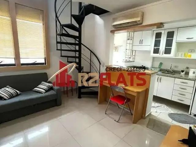 Flat para Locação em São Paulo/SP Vila Olímpia 1 Quartos