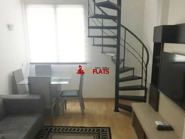 Flat para Locação em São Paulo/SP Vila Olímpia 1 Quartos
