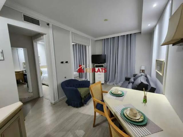 Flat para Locação em São Paulo/SP Vila Olímpia 1 Quartos