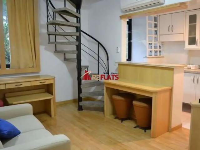 Flat para Locação em São Paulo/SP Vila Olímpia 1 Quartos