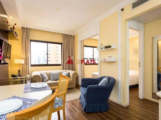 Flat para Locação em São Paulo/SP Vila Olímpia 1 Quartos