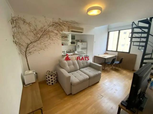 Flat para Locação em São Paulo/SP Vila Olímpia 1 Quartos