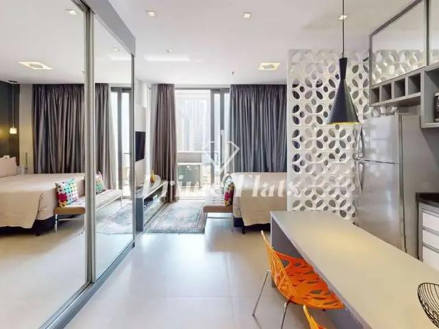 Flat para Locação em São Paulo/SP Vila Olímpia 1 Quartos