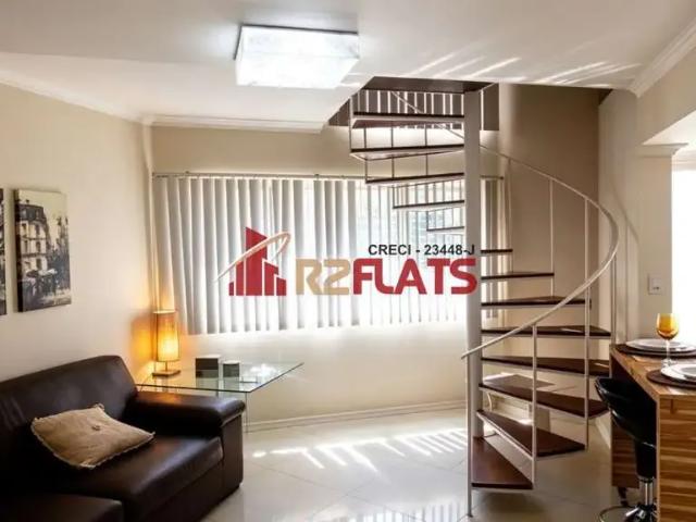 Flat para Locação em São Paulo/SP Vila Nova Conceição 1 Quartos