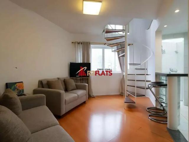 Flat para Locação em São Paulo/SP Vila Nova Conceição 1 Quartos