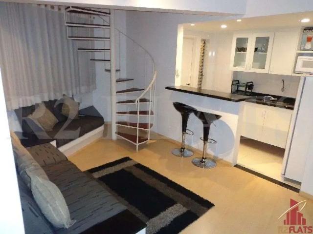 Flat para Locação em São Paulo/SP Vila Nova Conceição 1 Quartos